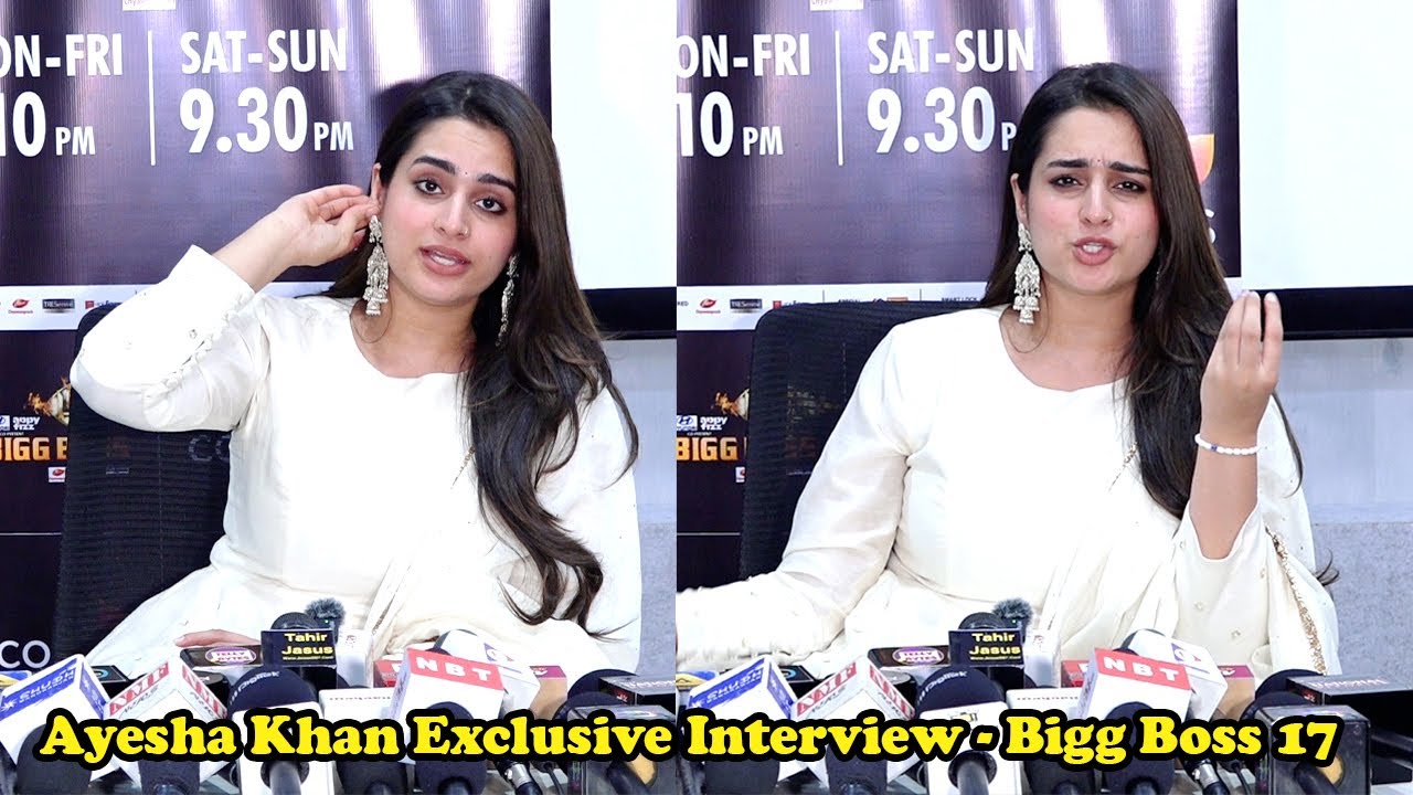 Aisha Khan 1st Interview After Her Bigg Boss Eviction | Speaks About ...