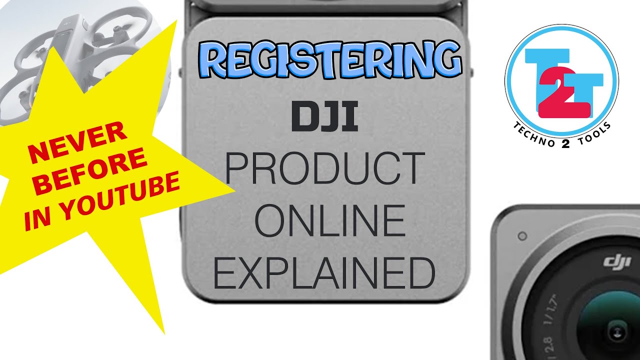 REGISTERING DJI PRODUCT FULLY EXPOSED : Action Camera registration ...