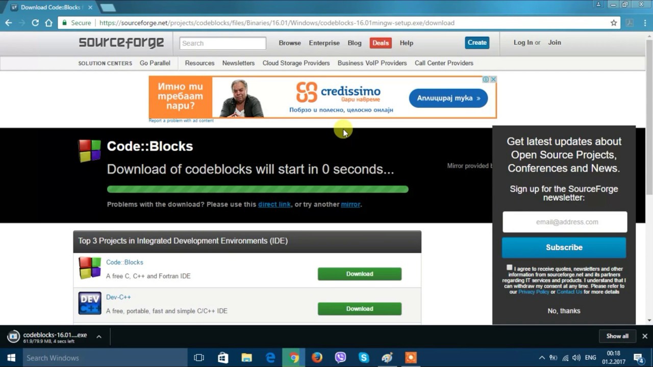 C Tutorial 1 How To Install Code Blocks Youtube 9780