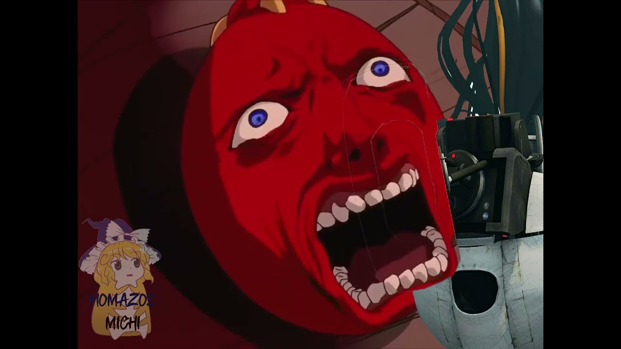 Glados Turns into a Potato and Screams//Behelit Meme Portal 2 - YouTube