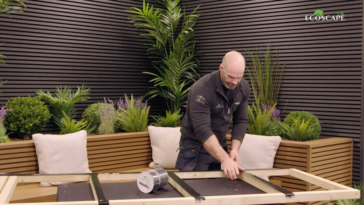 How to use Decking and Cladding weatherproofing tape by Ecoscape UK ...