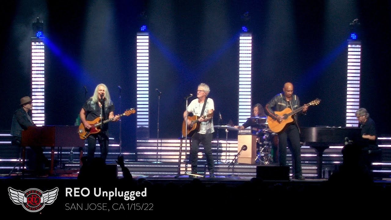 REO Speedwagon Unplugged Live At The San Jose Civic - 1/15/22 - YouTube ...