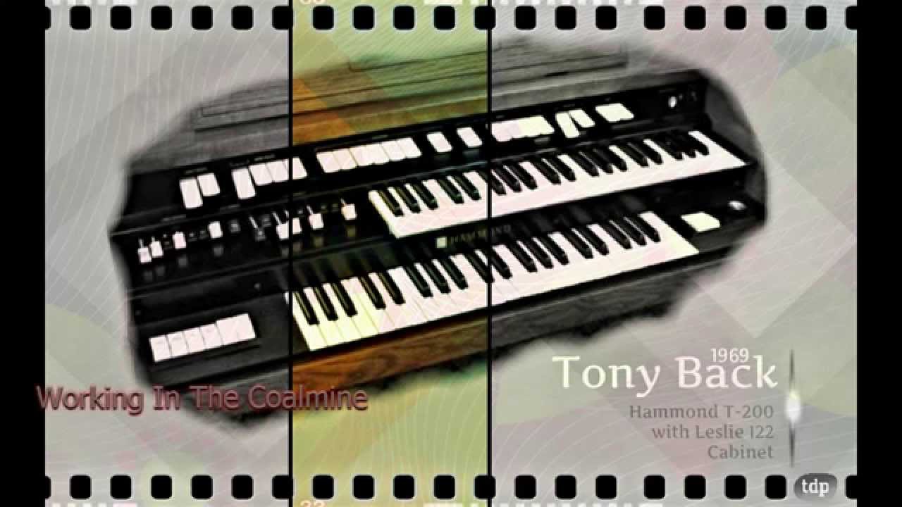 Tony Back 1969 - Hammond T 200 - YouTube
