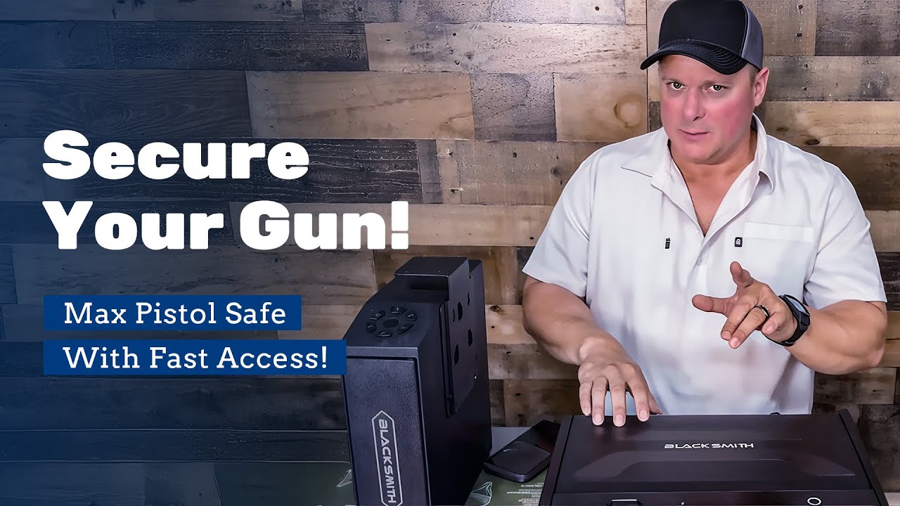 More than a safe| Max Pistol Safe:Versatile, spacious, multi-lock ...