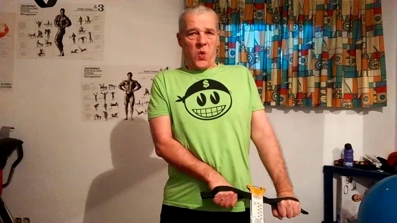 ISOKINATOR M1B arms / Arme 3 sets a 10 reps at 25 BPM - YouTube
