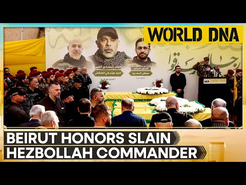 Hezbollah Holds Funeral for Commander Killed in Lebanon | World DNA | WION