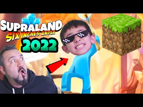 MİNECRAFT BLOKLARI VAR! KAZMA BULDUK! | sesegel çocuk SUPRALAND SIX INCHES UNDER OYNUYORUZ 3. BÖLÜM