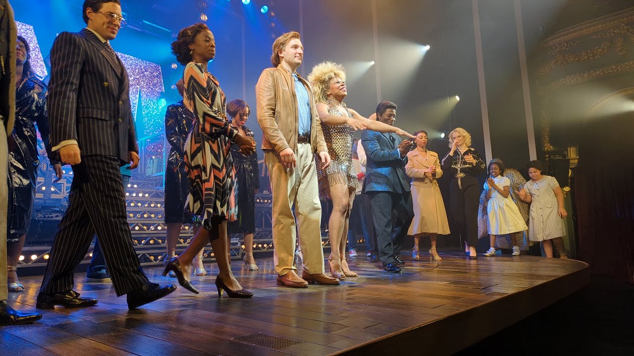 Kristina Love, Curtain Call and bows, Tina the Musical 01/04/2023 - YouTube