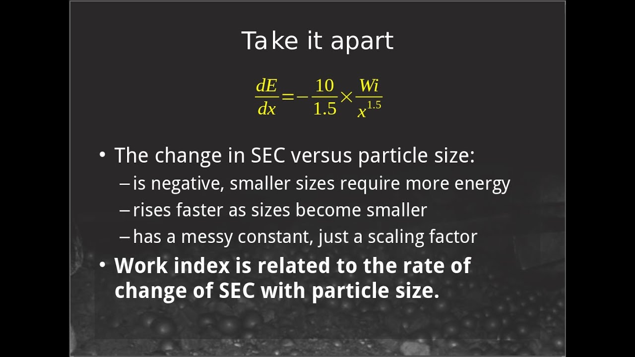 Ep04 - Bond's work index - YouTube