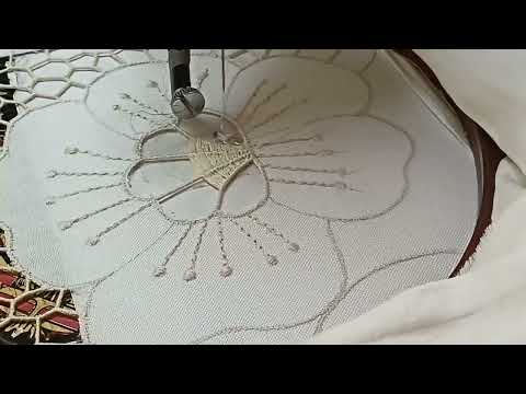 Beyaz İş çalışması #beyaziş #nakış #embroidery #cutworkembroidery
