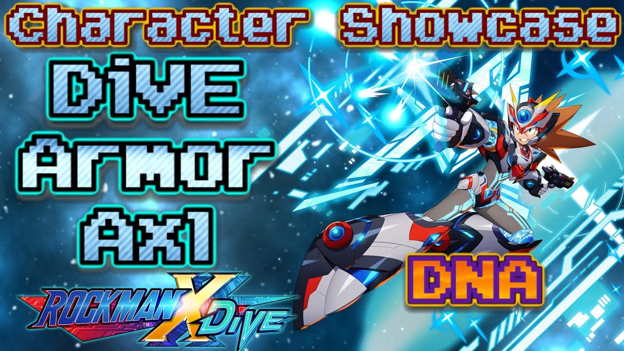 Mega Man X DiVE - DiVE Armor Axl (DNA) - Character Showcase - YouTube