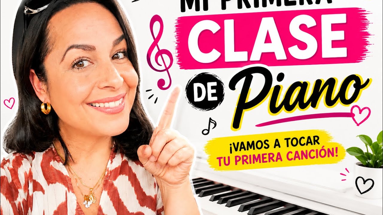 Tu PRIMERA clase de piano (haz esto y tocarás hoy) 🎹 | Aprende desde ...
