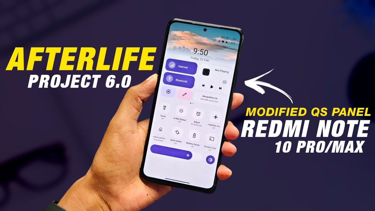 AfterLife Project 6.0 Official For Redmi Note 10 Pro/Max | Android 13 ...
