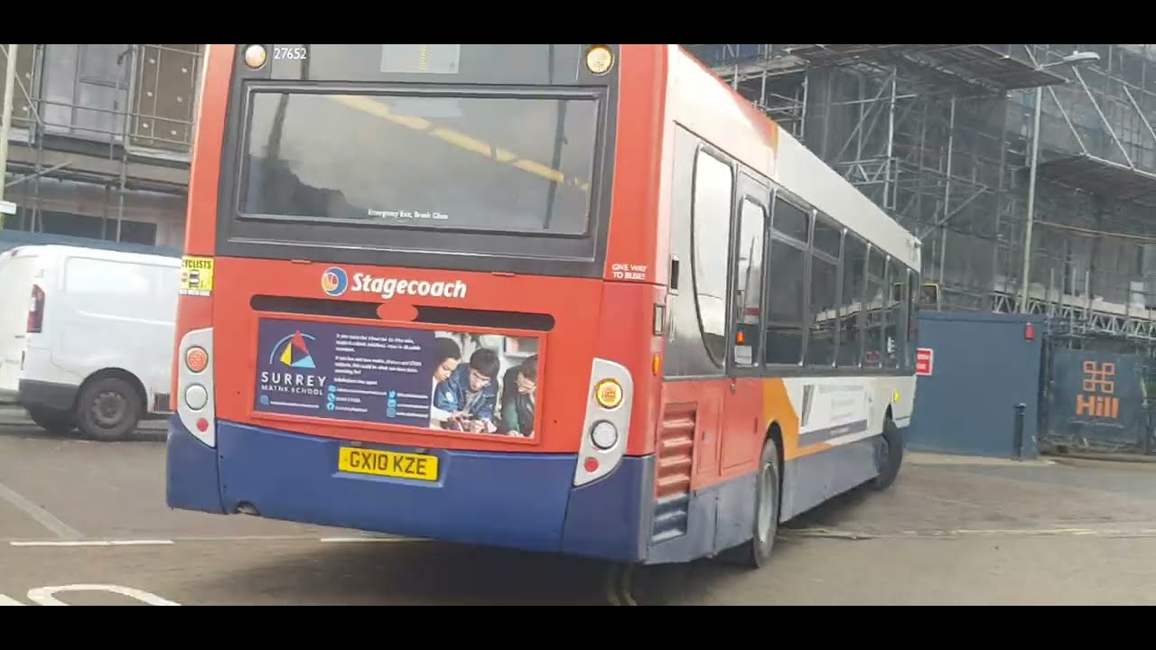 Here is the stagecoach bus 27652 on the number 1 in Aldershot Monday 27 ...