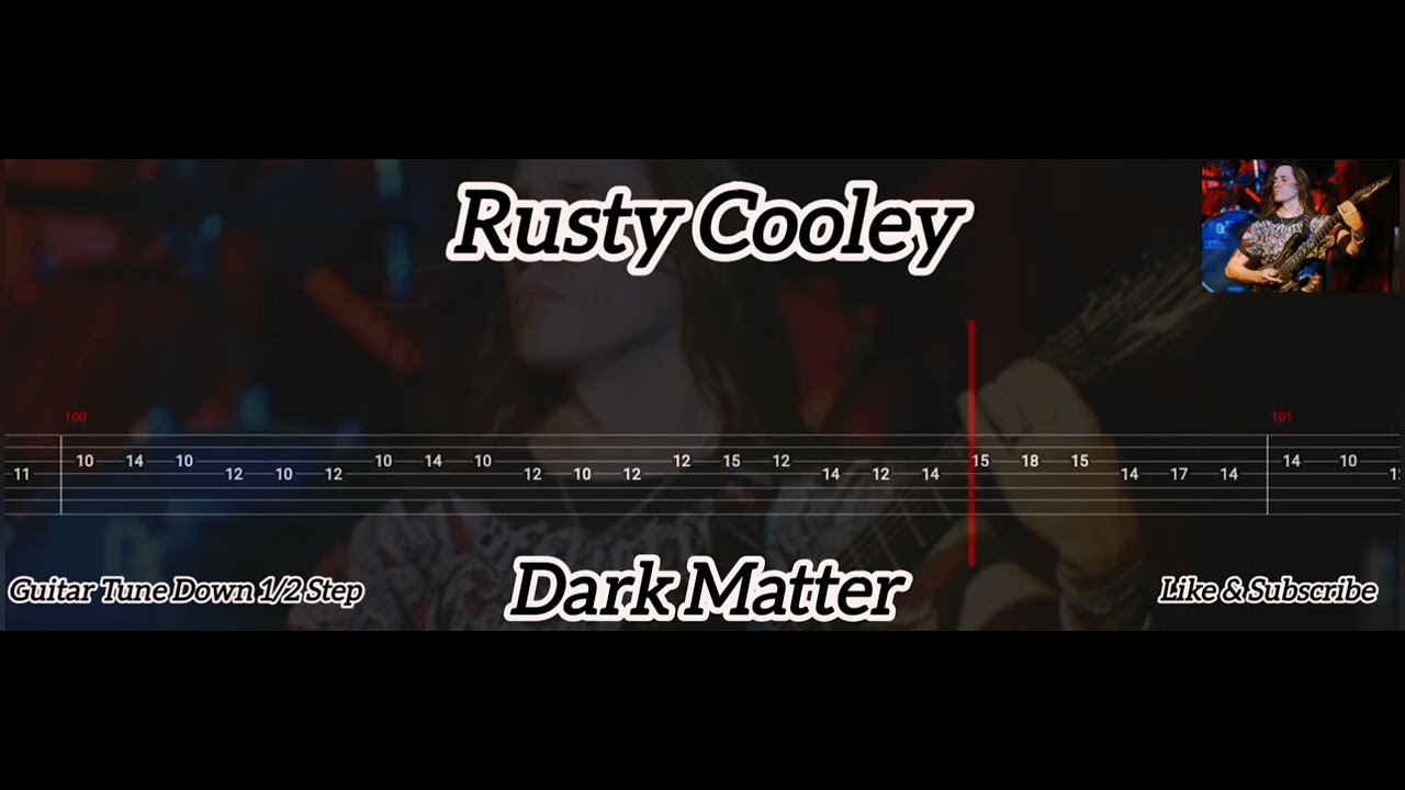 Rusty Cooley - Dark Matter ( Tab Guitar ) - YouTube