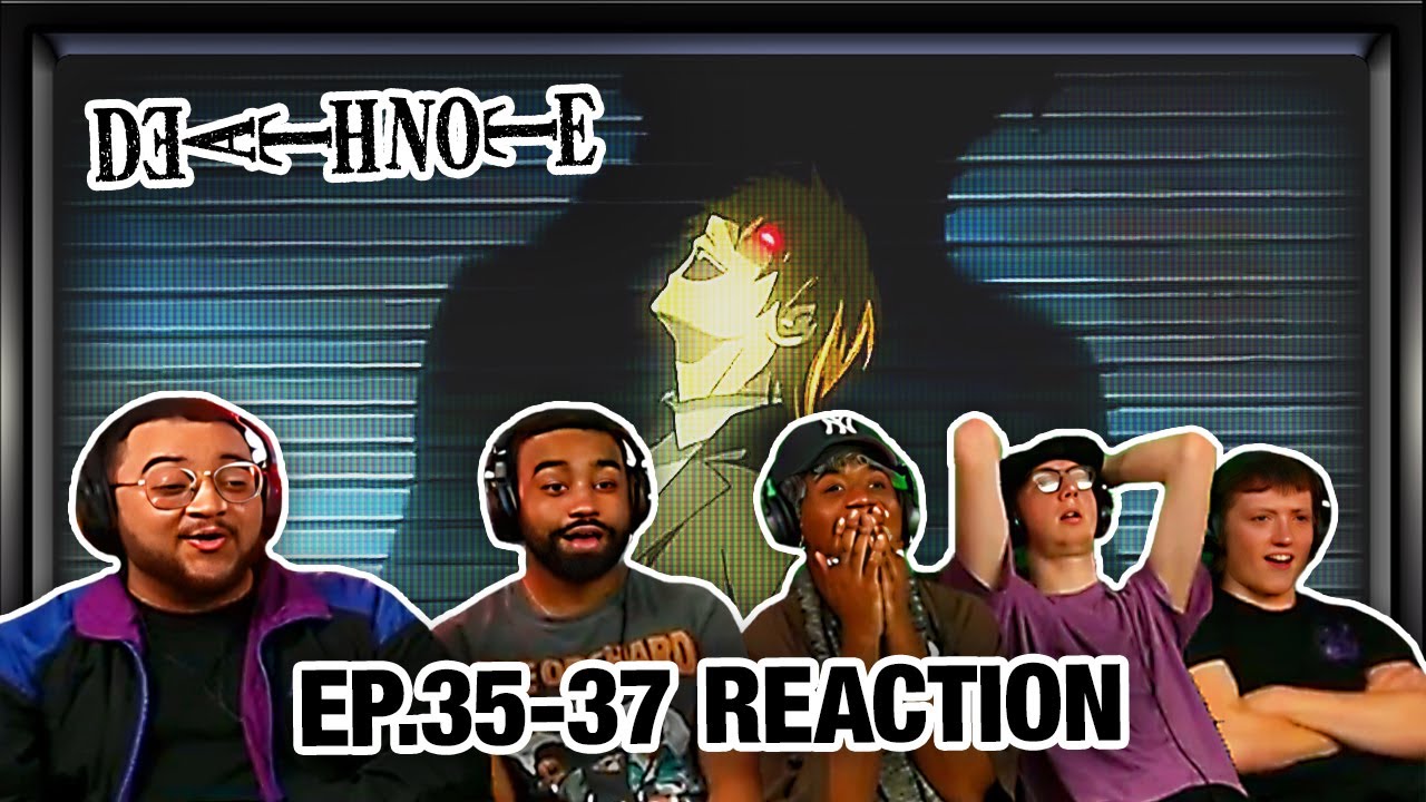 DEATH NOTE FINALE! First Time Reaction to Death Note 1x35, 1x36, & 1x37 ...
