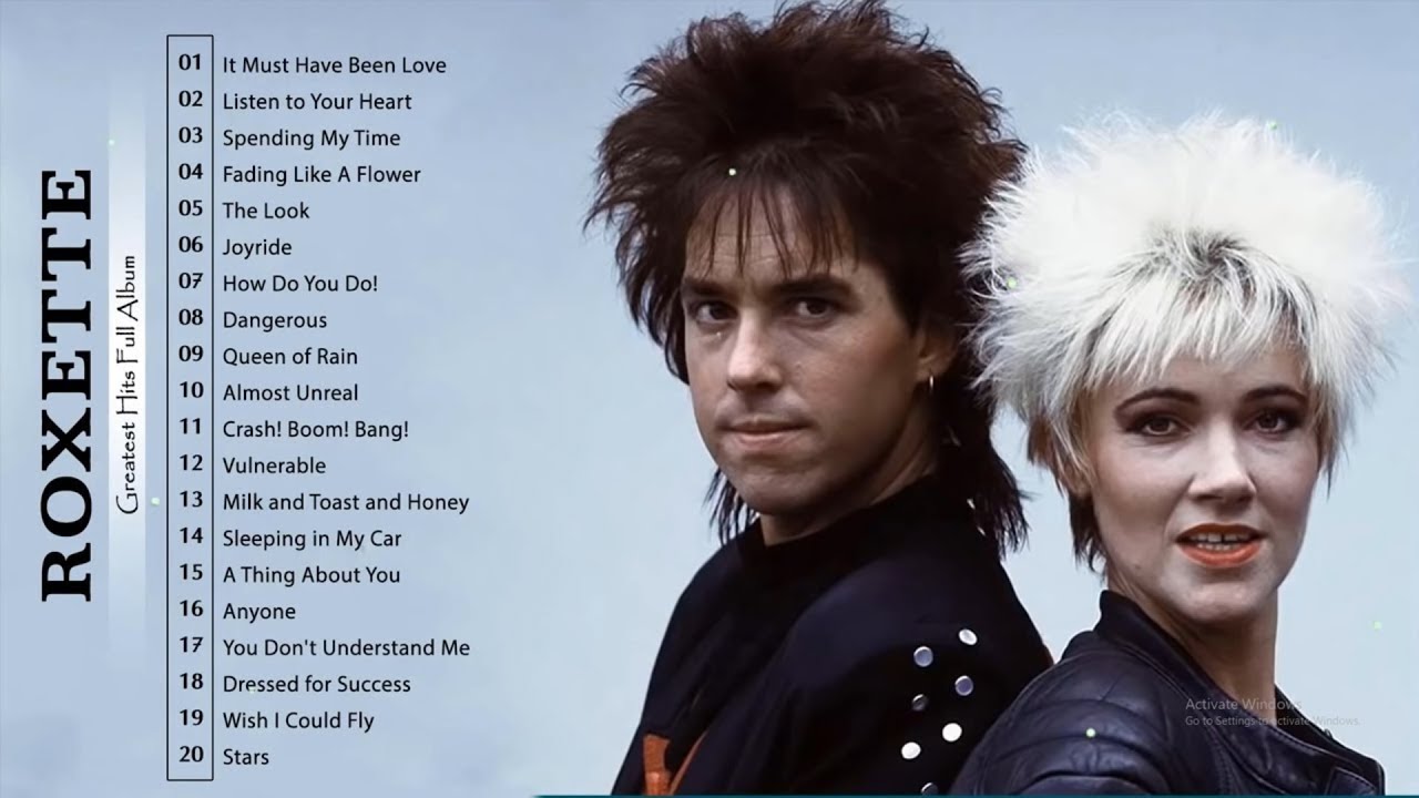 The Very Best Of Roxette - Roxette Greatest Hits Full Album - YouTube