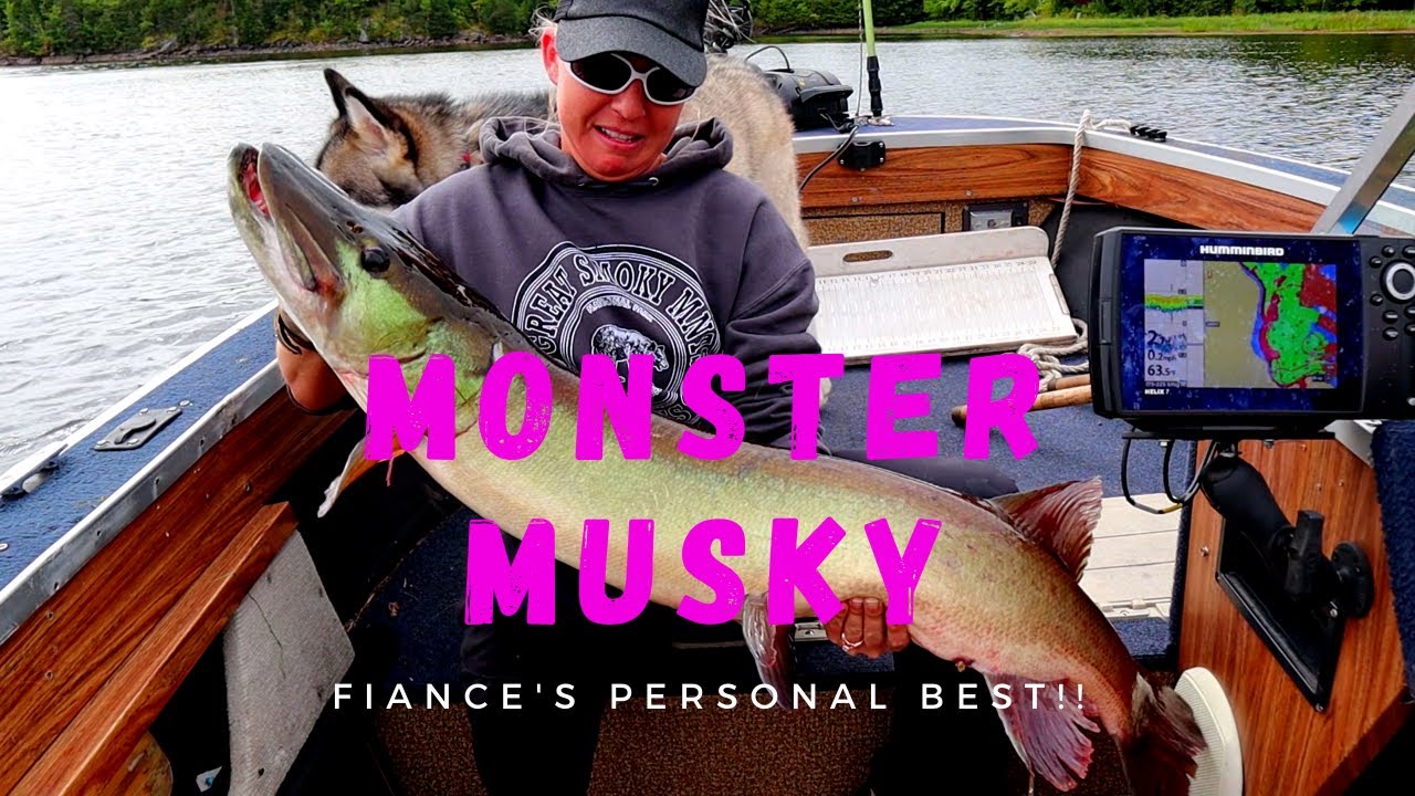 Monster Musky! - Fiance's Personal Best! - YouTube