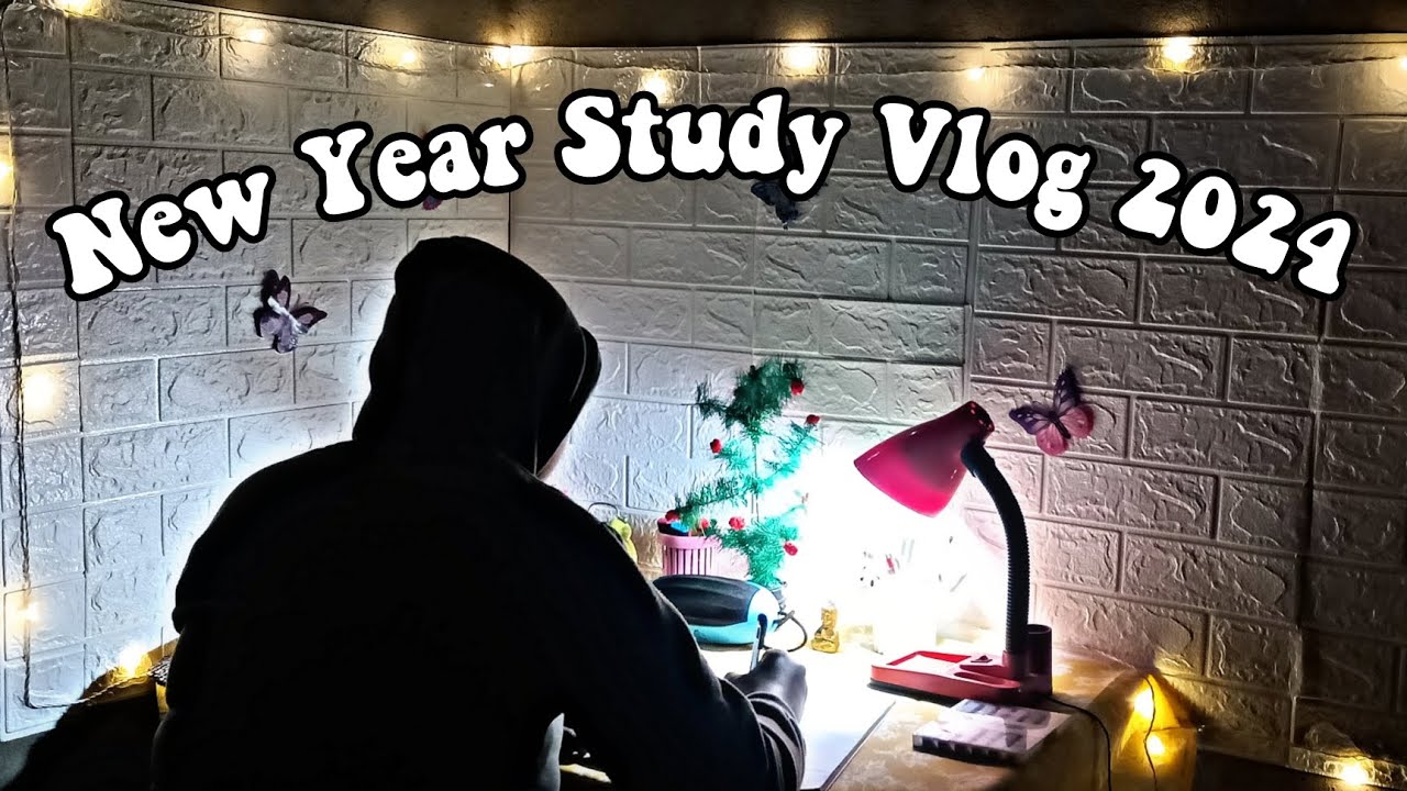 New Year Study Vlog 📚 🌷~ CBSE 11 grader | Commerce Student 👩‍🏫 | Study ...