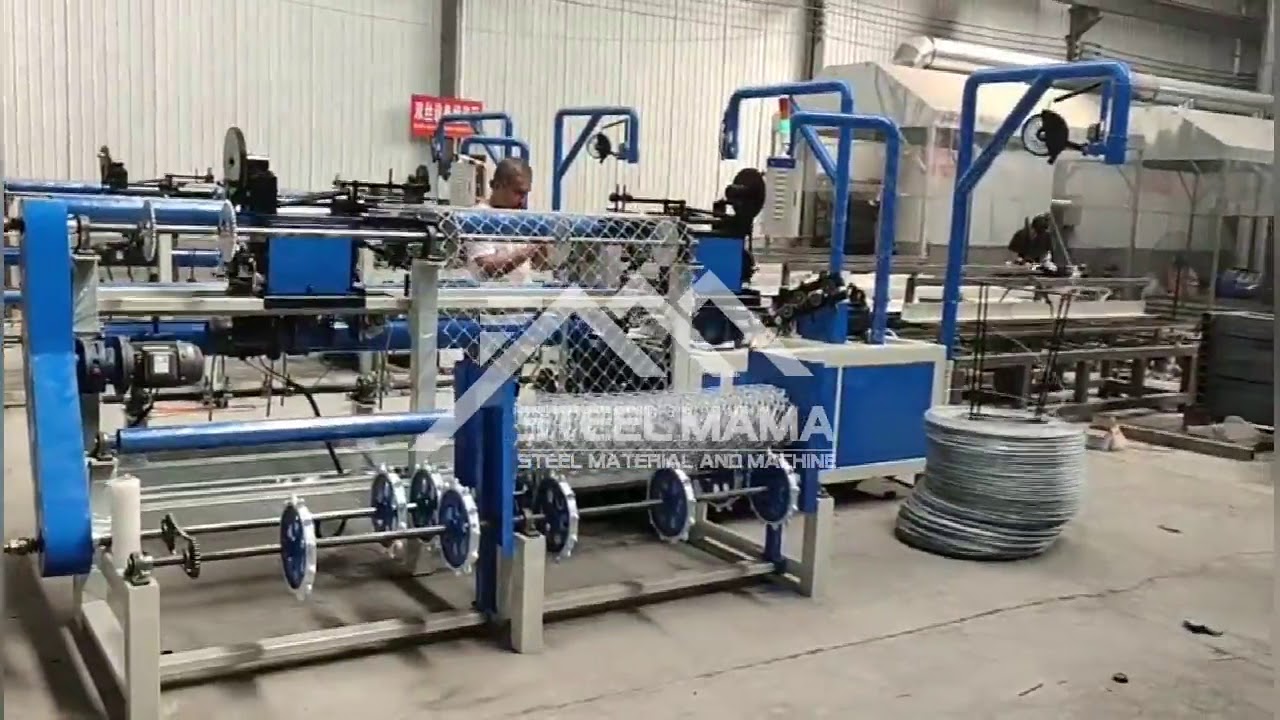 [STEELMAMA]steel mesh making machine - YouTube