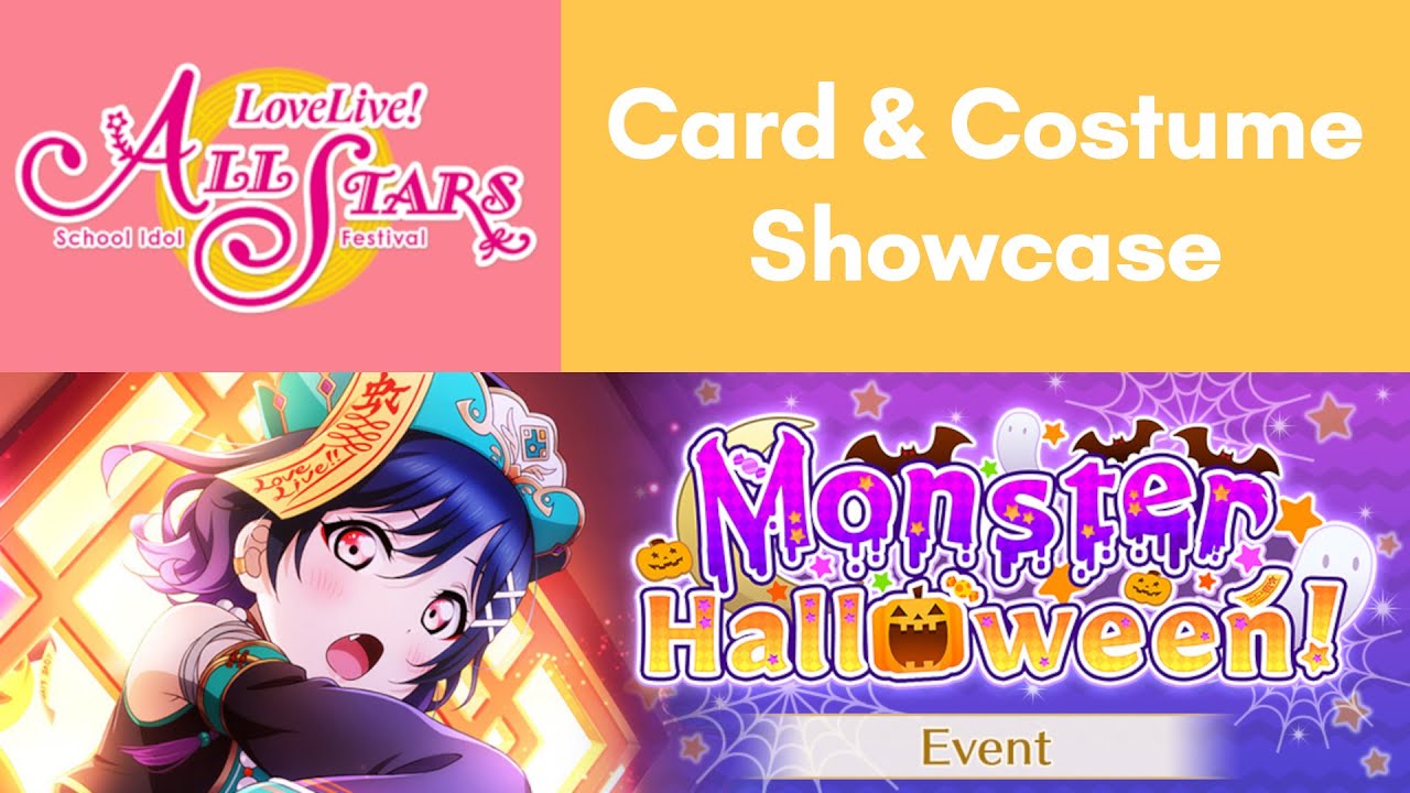 SIFAS Card and Costume Showcase || Monster Halloween! - YouTube