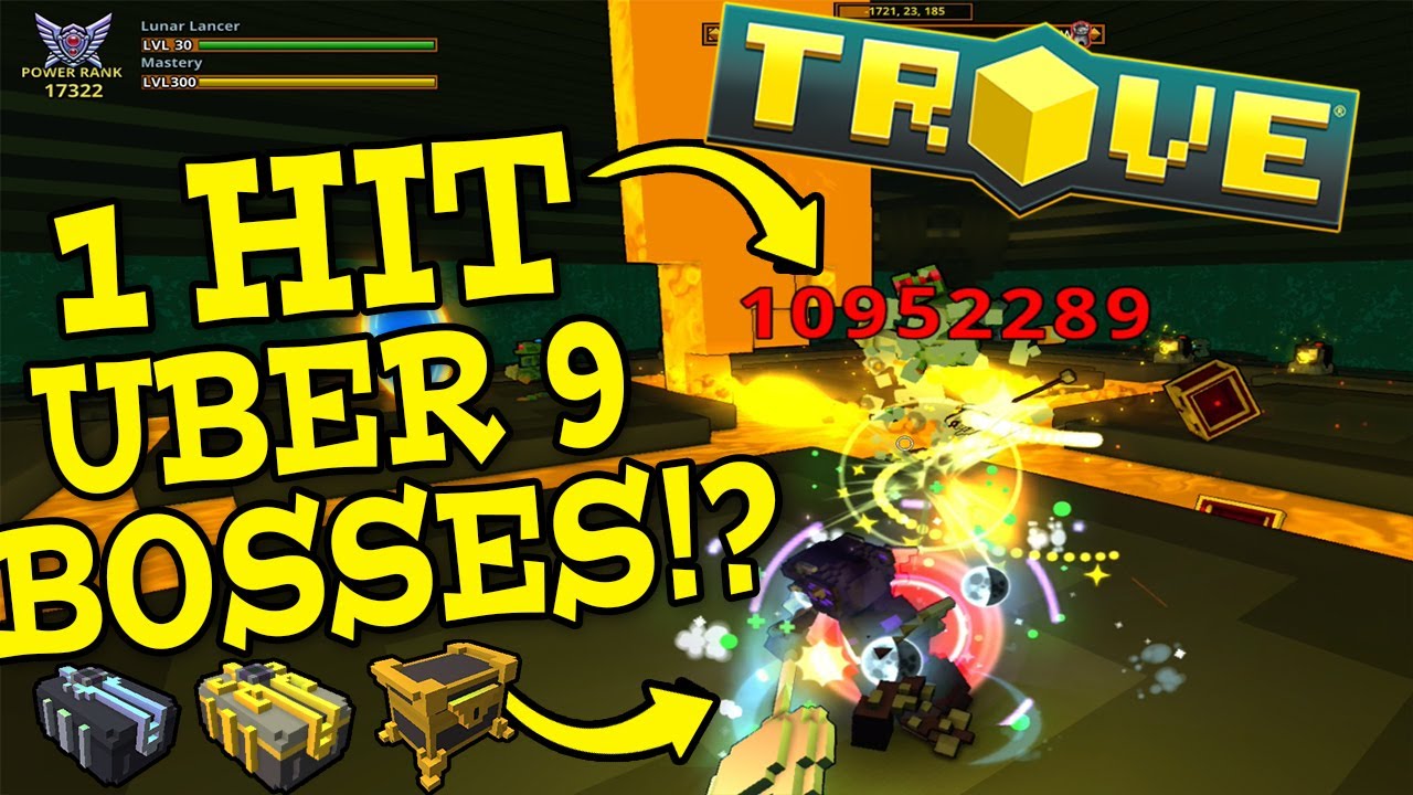 Trove: 1 HIT BOSSES IN U9?! (Farm U9 Amazingly Fast!) - YouTube