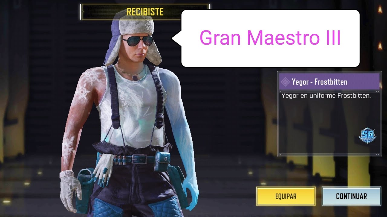 Y con esta partida reclamamos la skin de Yegor Frostbitten - COD Mobile ...