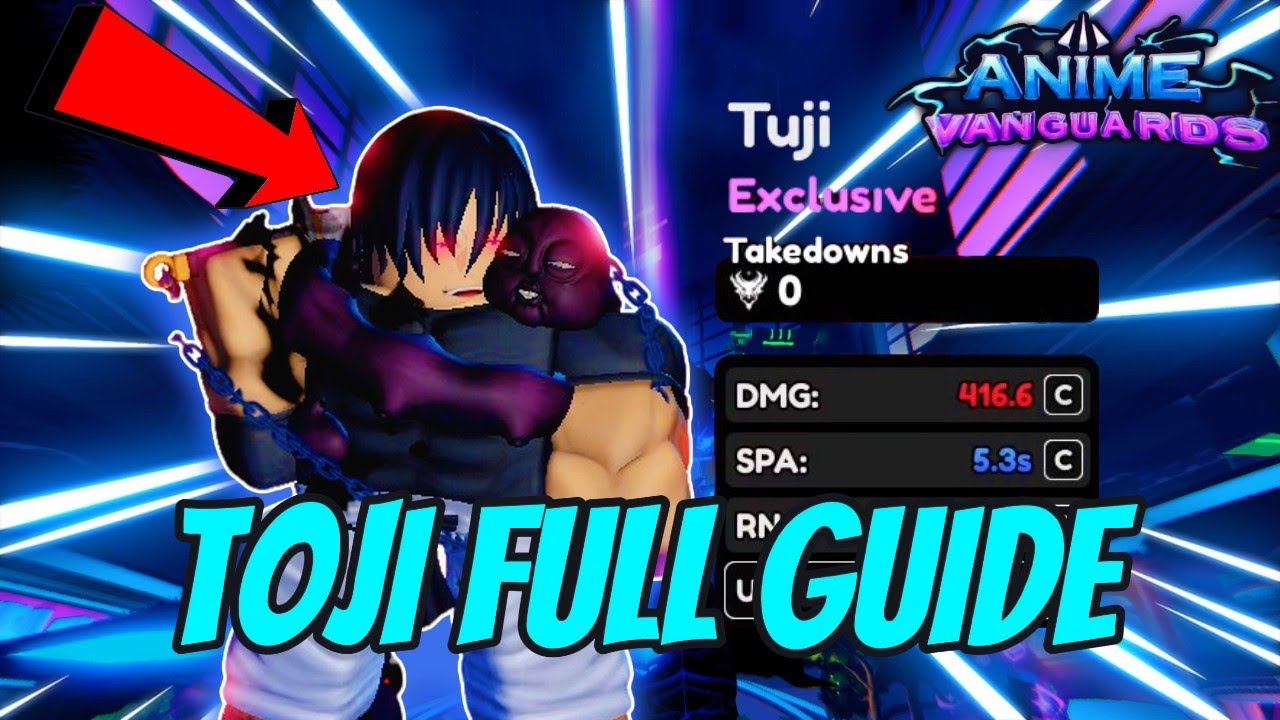 FASTEST WAY TO GET *NEW EXCLUSIVE TOJI* IN ANIME VANGUARDS - YouTube