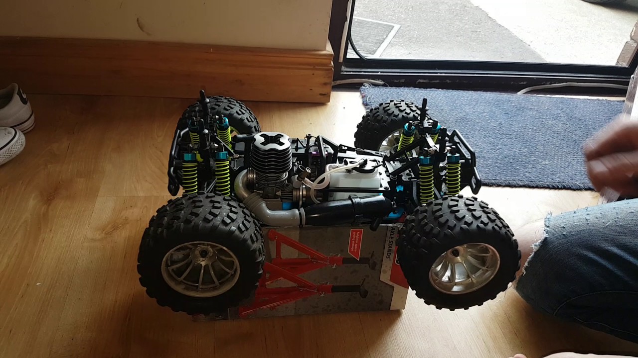4 WD - Nitro FORCE 18 engine - YouTube