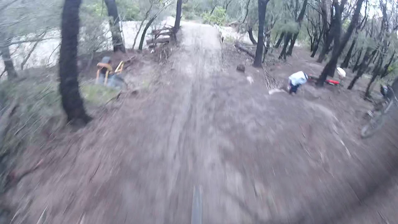 Eatons cutting Devil Drop GoPro RED HILL RIDERS - YouTube