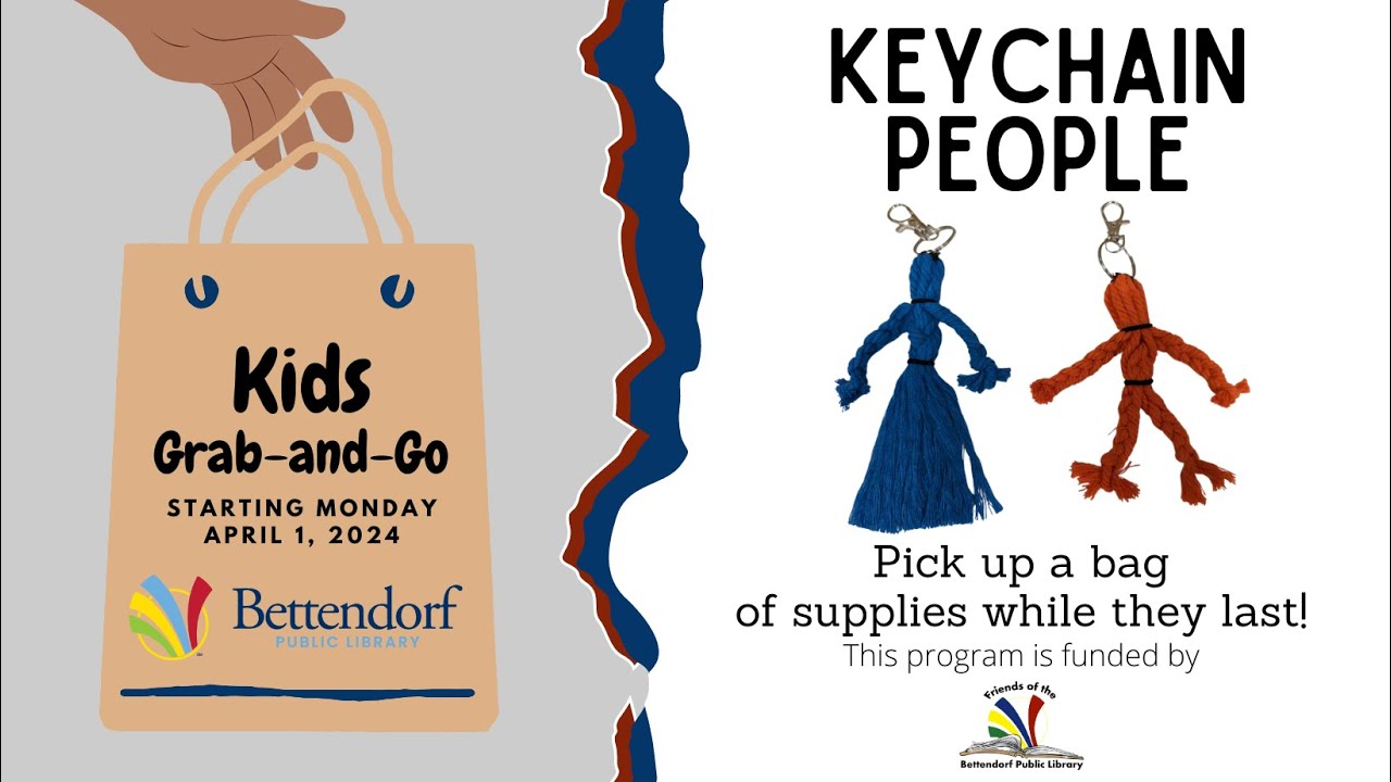 Kids Grab-and-Go (Keychain People) - YouTube