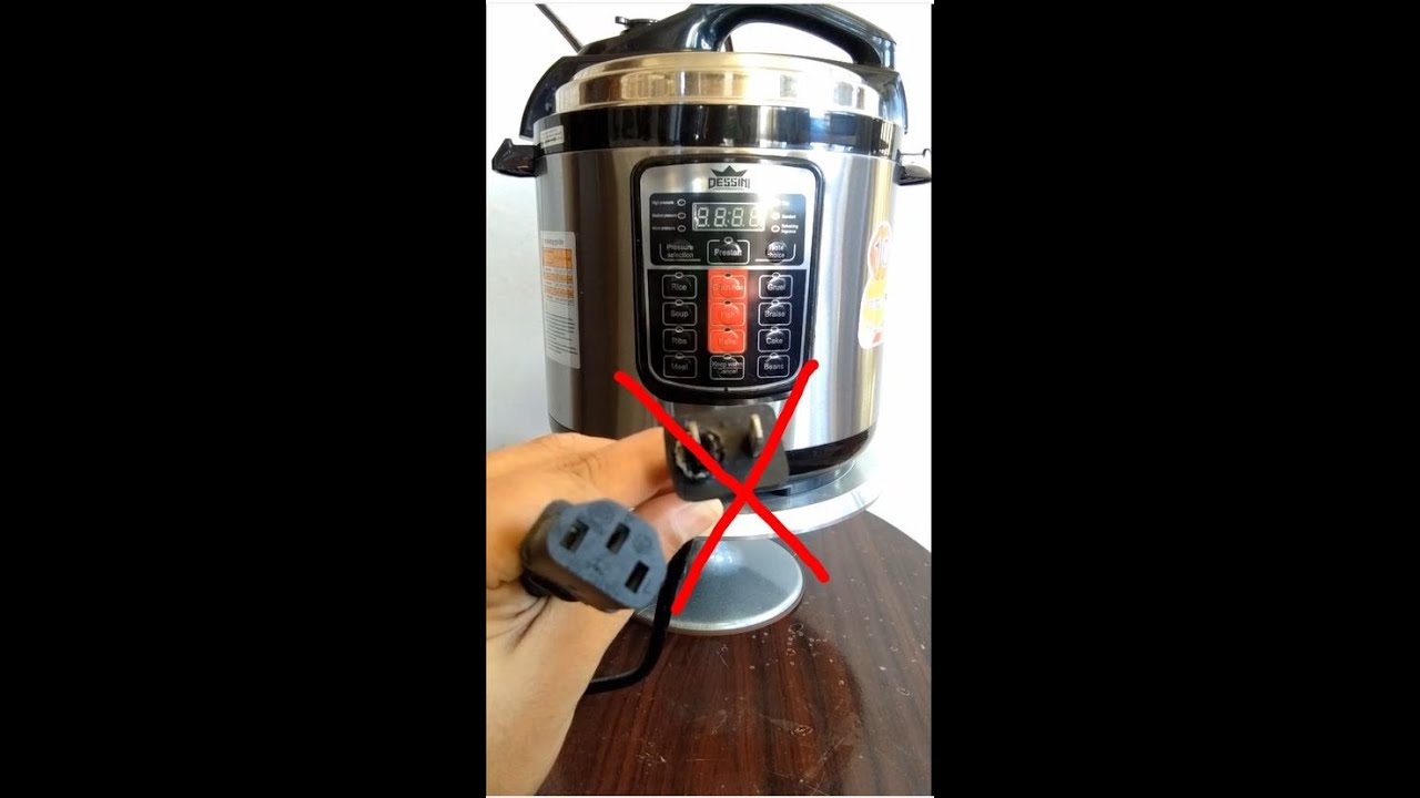 Repairing Electric Pressure Cooker Power cord #shorts - YouTube