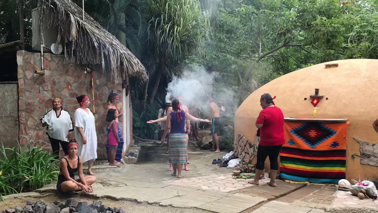 Temazcal Jardín Secreto Resort Holístico - YouTube