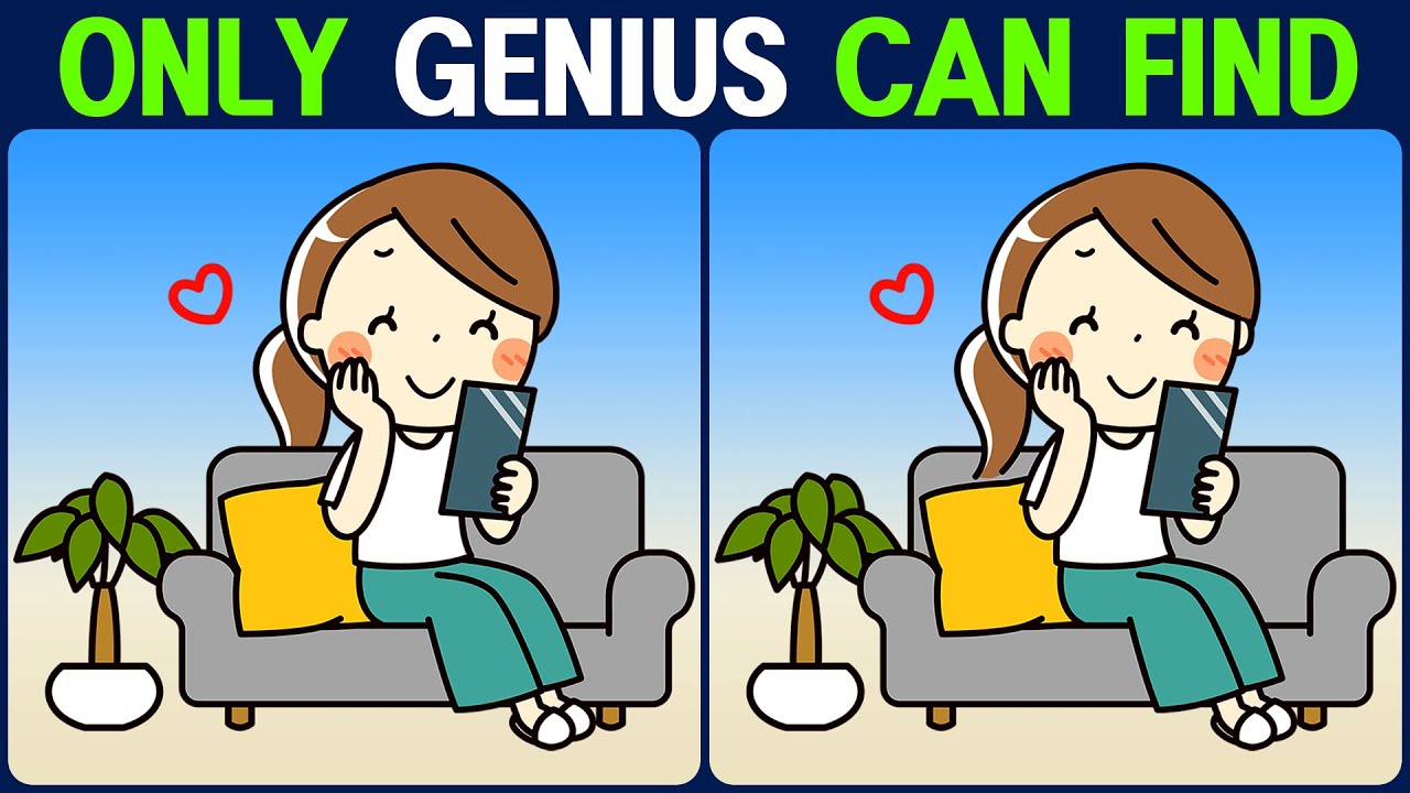 【Find the Difference】 Exercise your brain! Find the differences! - YouTube