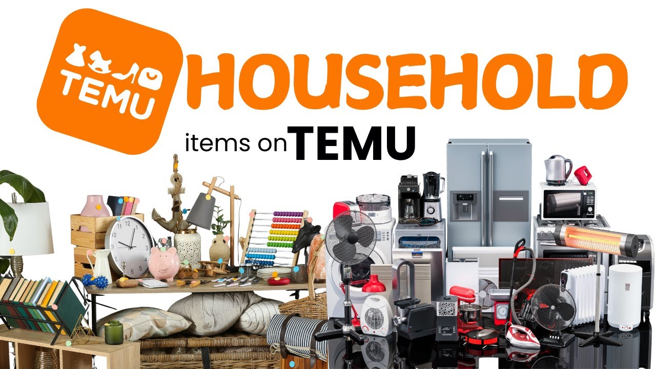 How to shop HOUSEHOLD items on TEMU (New Update ) - YouTube