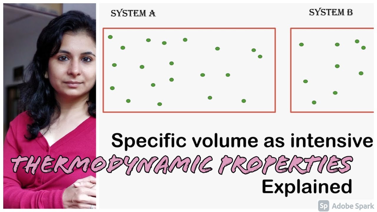 Specific volume as intensive property (Hindi) - YouTube