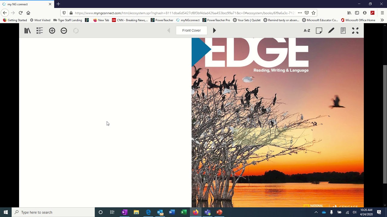 How to Access the Edge B Online Textbook - YouTube