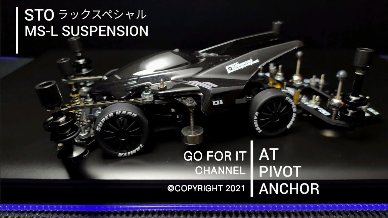 BUILD TAMIYA ミニ四駆 STO MS SUSPENSION | MACH DASH MOTOR PRO - YouTube