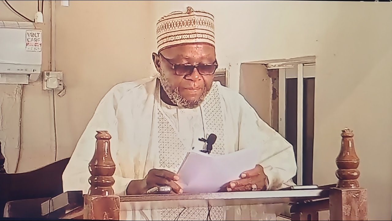 Sheikh Adamu Muh. Dokoro - Khutbah (Arabic) [Tausayi Da Rahma Da ...