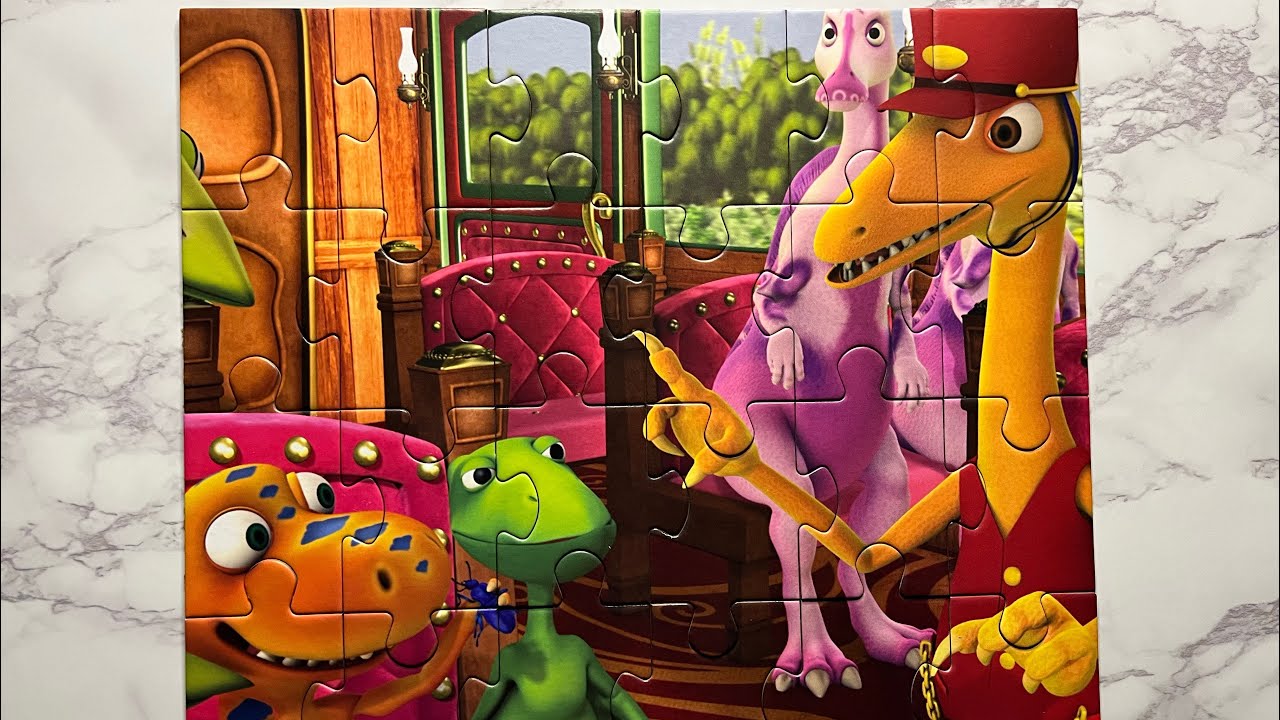 Dinosaur Train Puzzle Assembly - YouTube