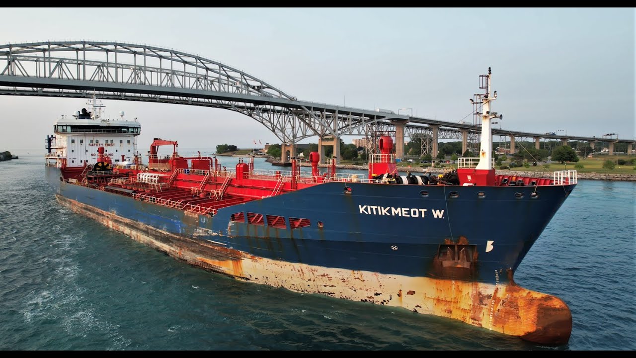 KITIKMEOT W - Downbound Port Huron, Michigan 7-16-2023 - YouTube