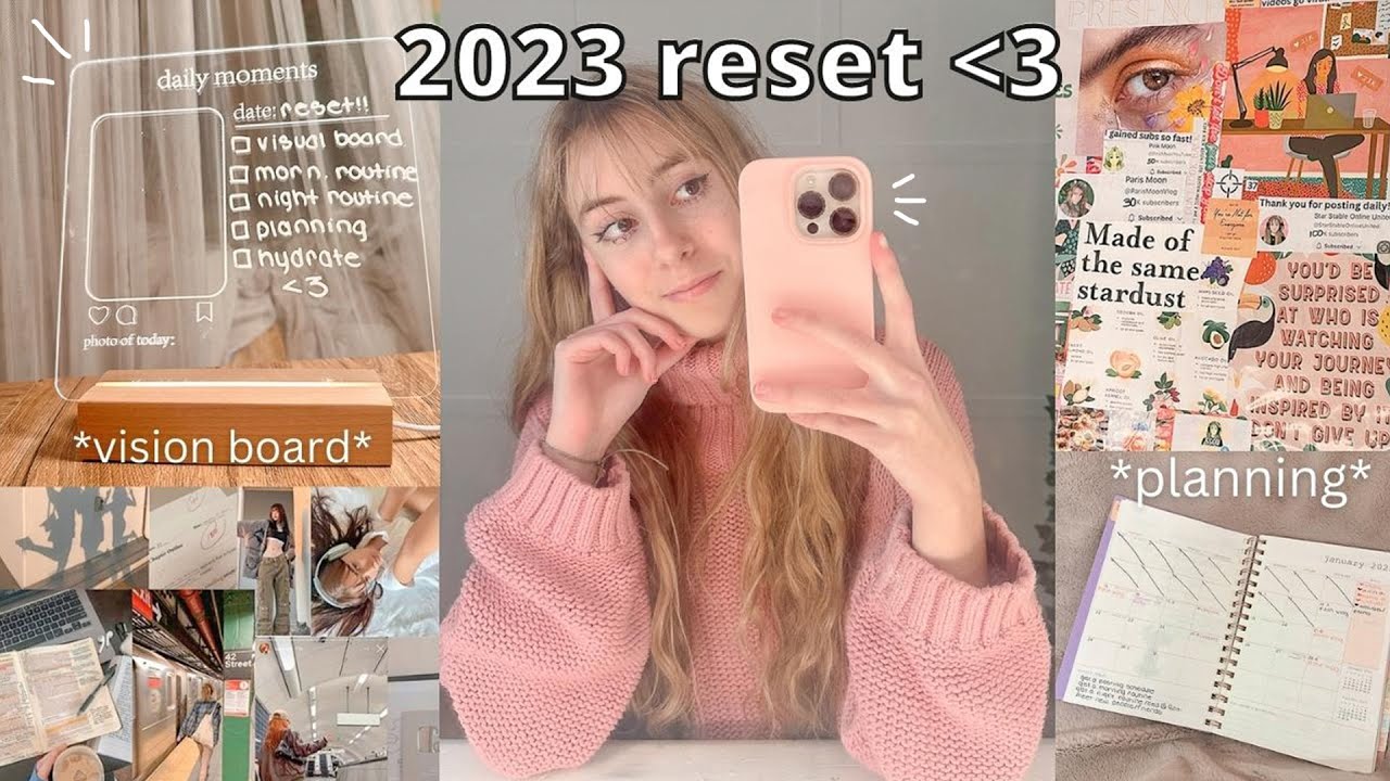 2023 ULTIMATE RESET ROUTINE: goal setting, vision board, deep cleaning ...