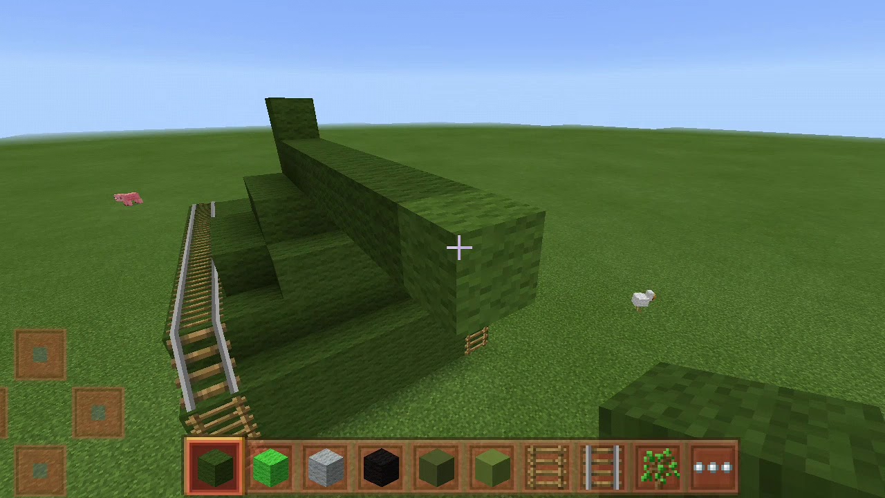 Como hacer un tanque en minecraft - YouTube