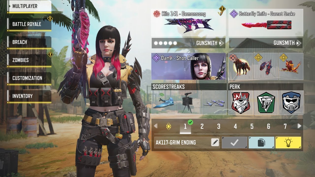 The Song Of The Demon Is Here-Mythic kilo 141 Demon Song Gameplay in ...