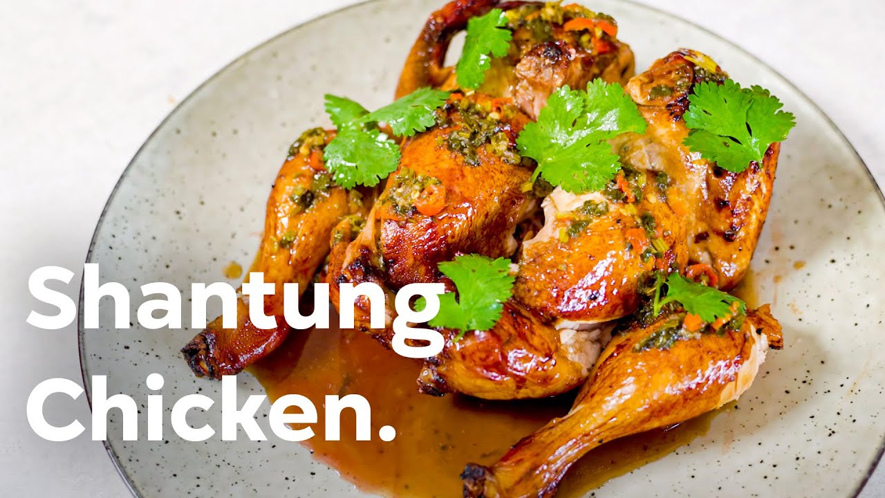 MEWAH MERESAP ! RESEP SHANTUNG CHICKEN - YouTube