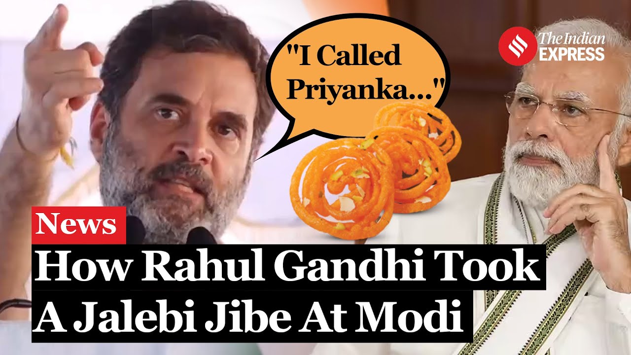 "Best Jalebi But PM..." Congress Leader Rahul Gandhi Explains Haryana's ...