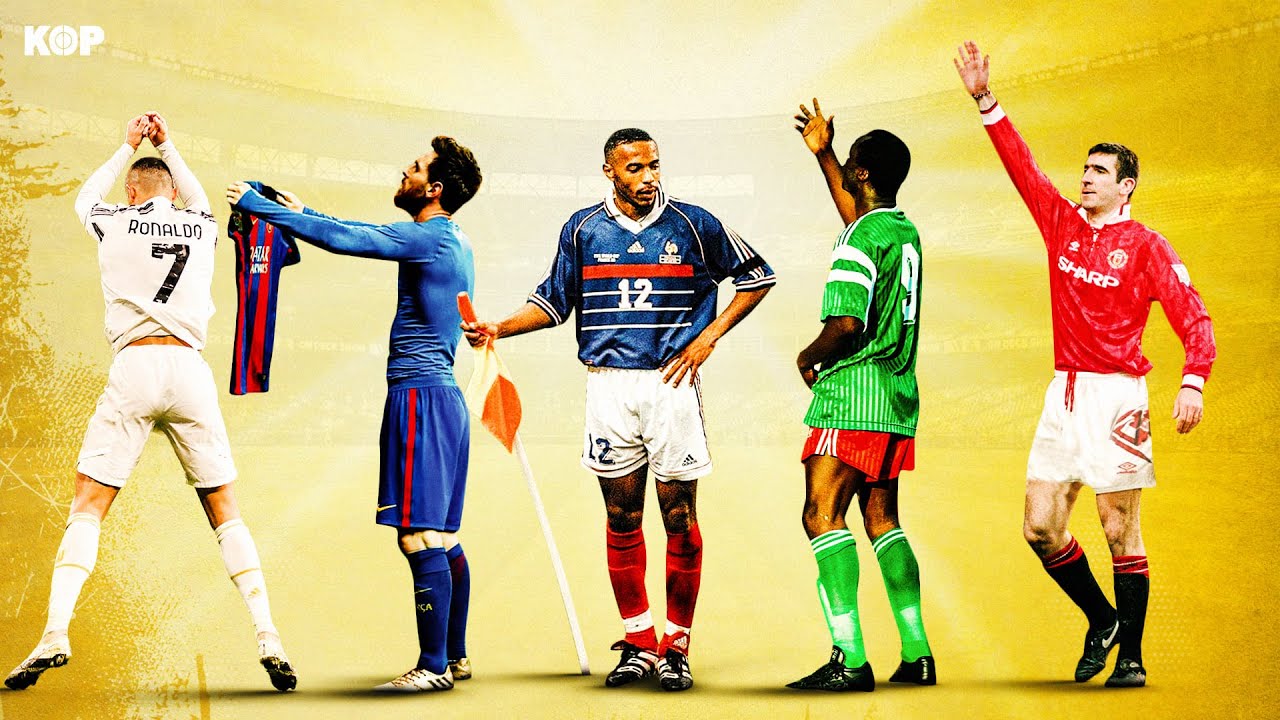 Les célébrations les plus mythiques de l'histoire du football 🤩 - YouTube