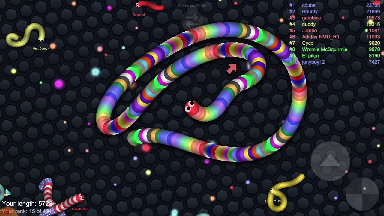 Огромный червяк!!Игры. Про слизарио. Играем slizerio. Слизерио - YouTube