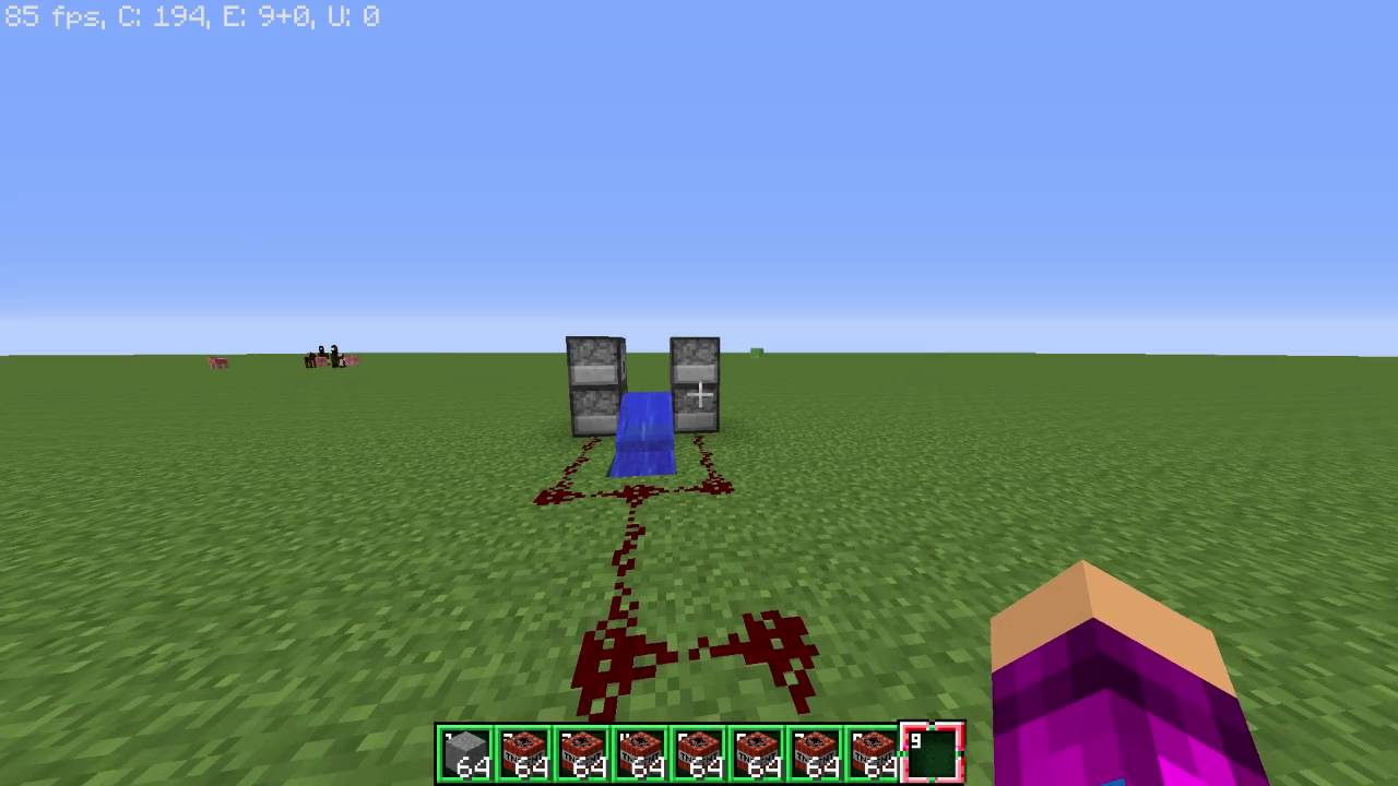 Minecraft TNT Cannon! Pee Gun (Easy) - YouTube