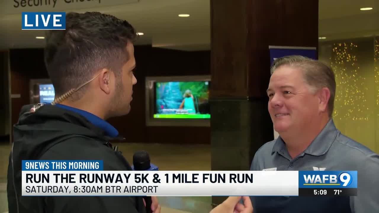 Run the Runway 5k, 1 mile Fun Run happening Saturday - YouTube